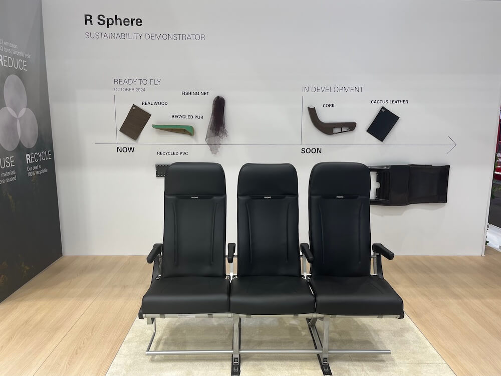 RECARO debuts seating rebrand at AIX 2024