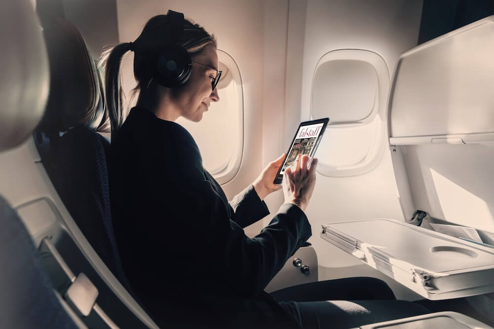 Media Carrier Solutions brings eLibrary to Lufthansa via FlyNet®