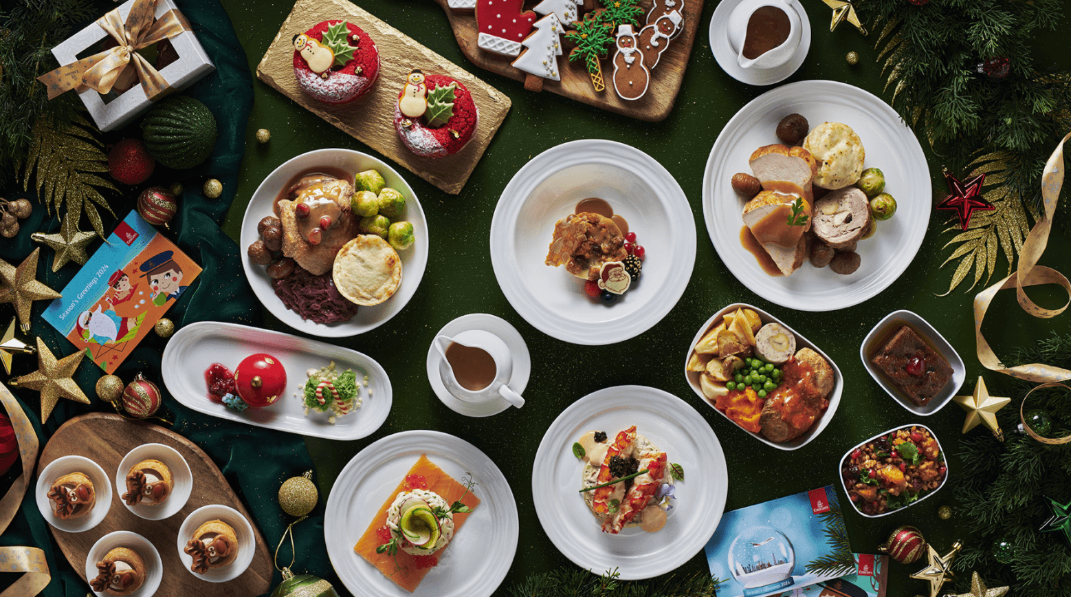 Emirates brings taste of Christmas onboard with seasonal inflight menu ...